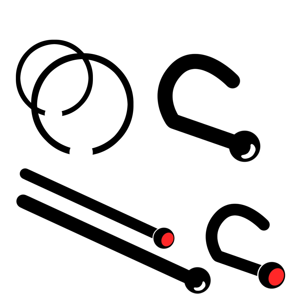 Titanium Nose Studs, Rings & Screws | Quality & Stylish Piercing ...