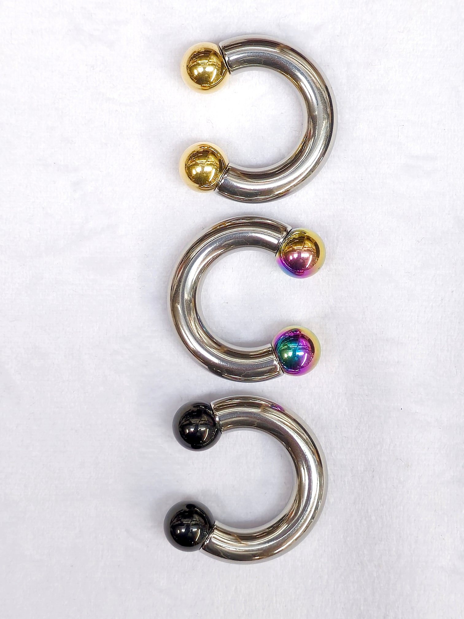 Prince Albert Jewelry PA Rings Circular Horseshoe Barbell Genital Pier ...
